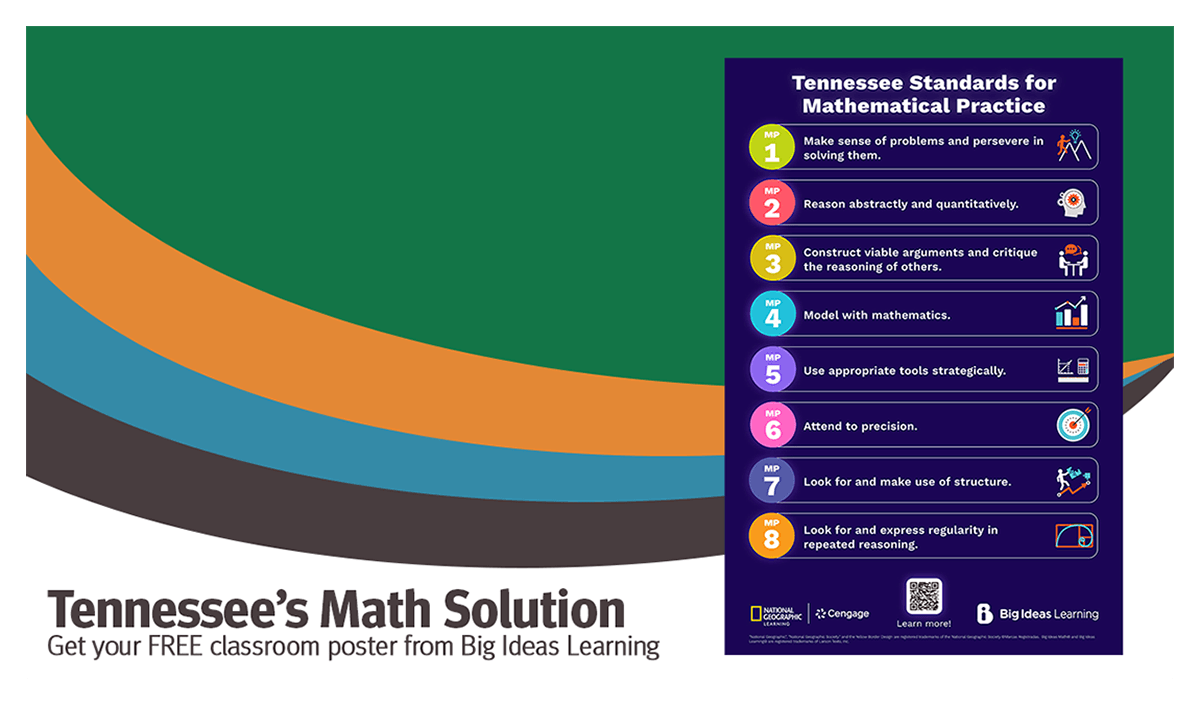 Tennessee Standards for Mathematical Practice Official 2022 Classroom ...